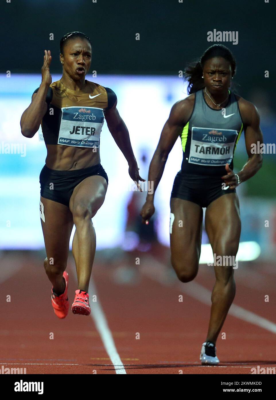 Carmelita Jeter Les Jambes