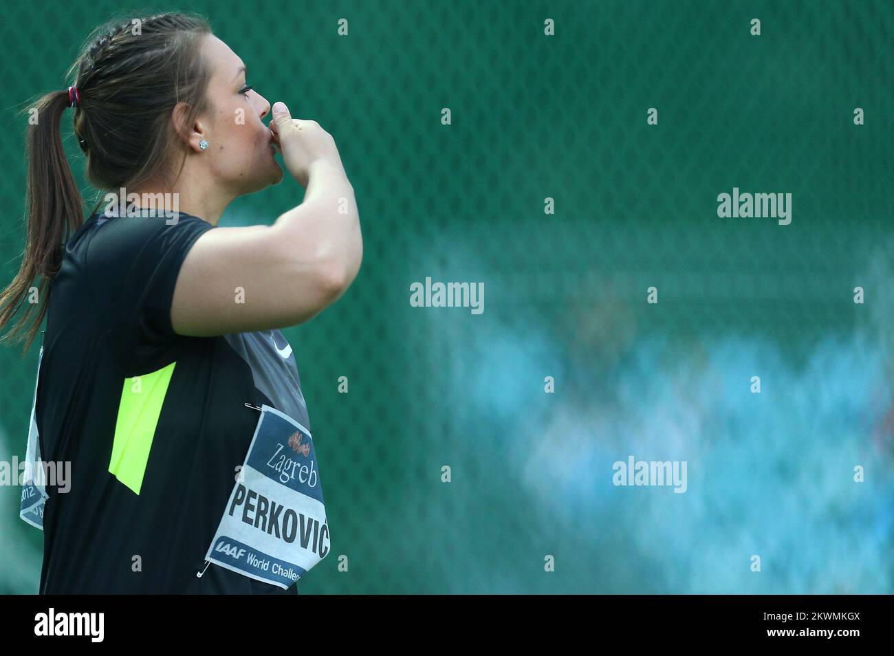 Sandra perkovic discus throw hi-res stock photography and images - Alamy
