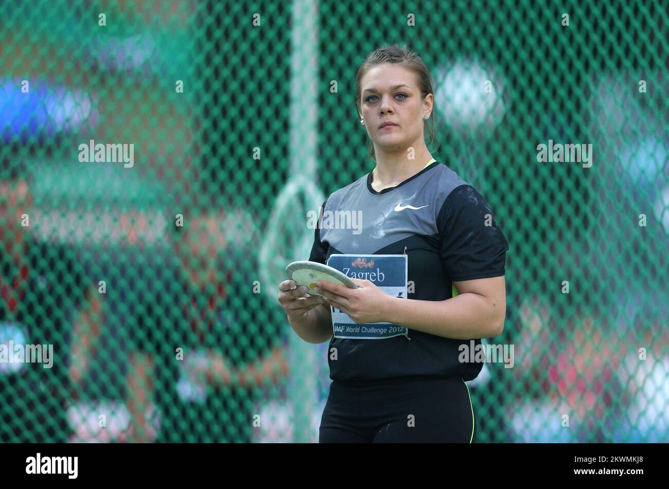 Sandra perkovic discus throw hi-res stock photography and images - Alamy