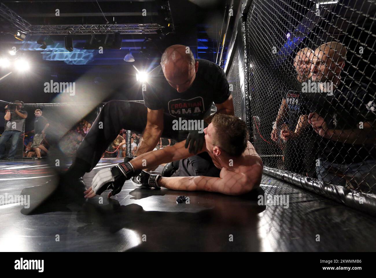 08.09.2012., Zapresic, Westgate - Croatian MMA League. Revial fight ...