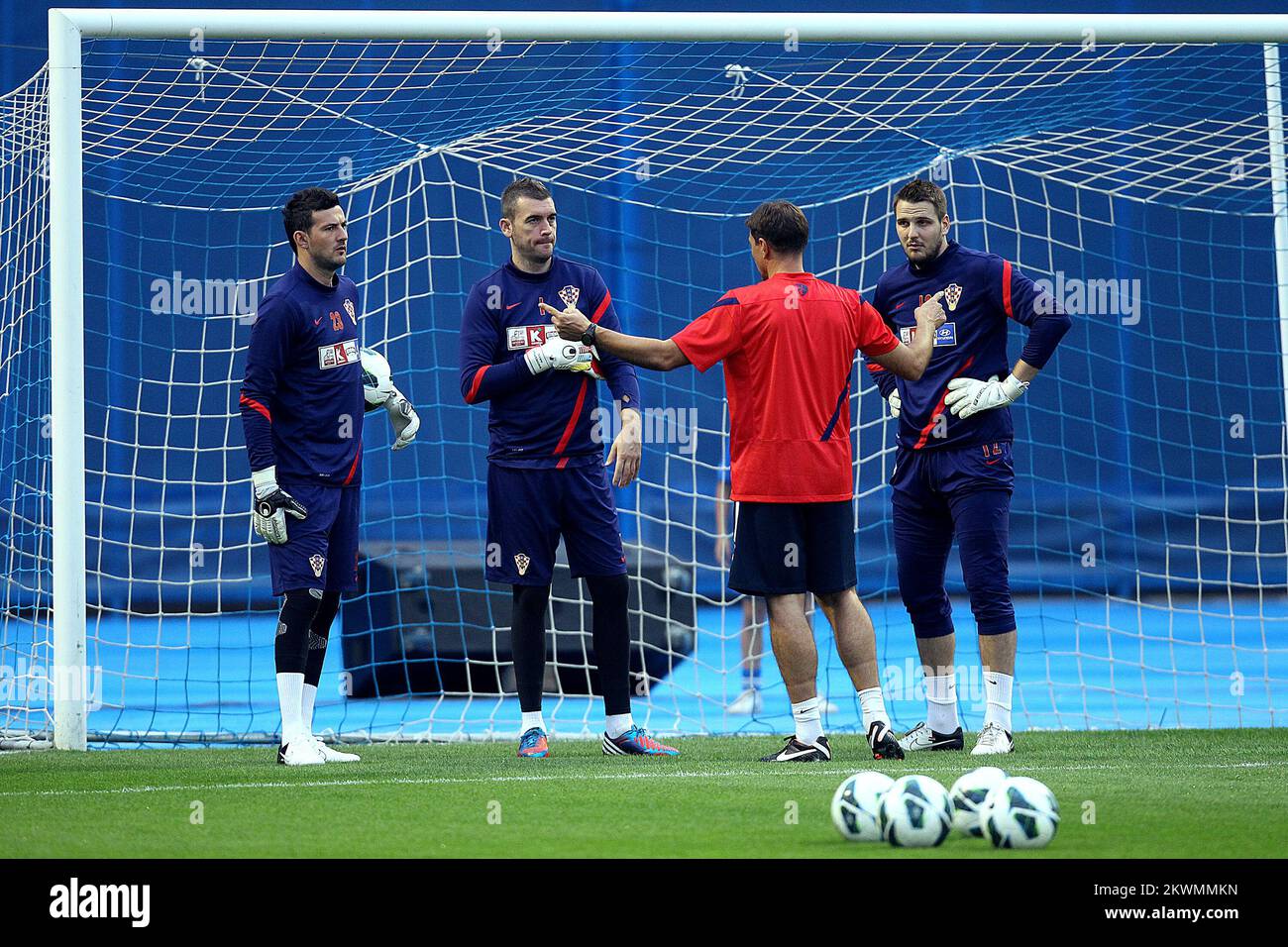 Croatia goalkeeper danijel subasic hi-res stock photography and images ...