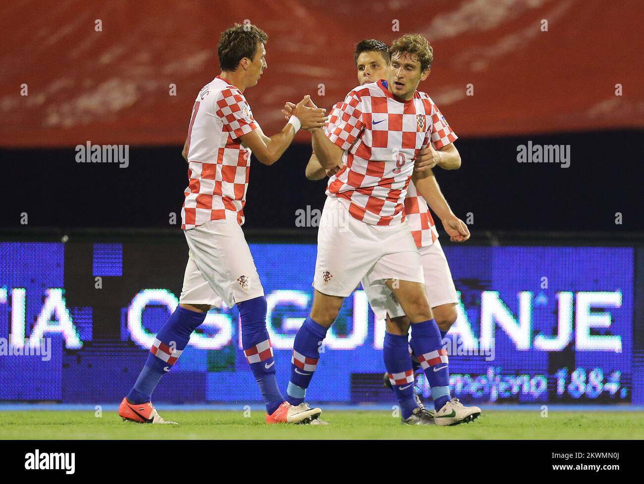07.09.2012., Maksimir stadium, Zagreb, Croatia - 2014 FIFA World Cup ...