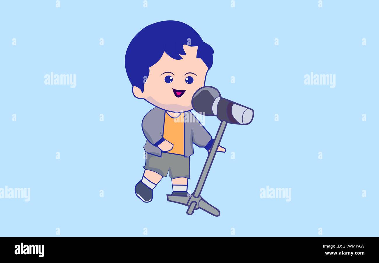 Smiling person speech audience Stock Vector Images - Alamy