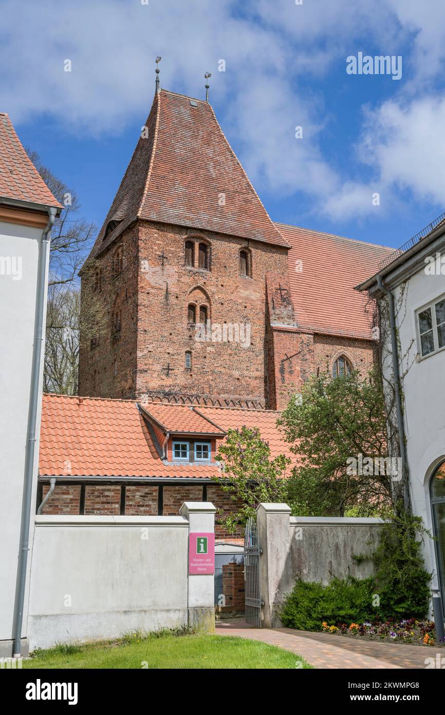 Kirche, Kloster, Rehna, Mecklenburg-Vorpommern, Deutschland Stock Photo ...