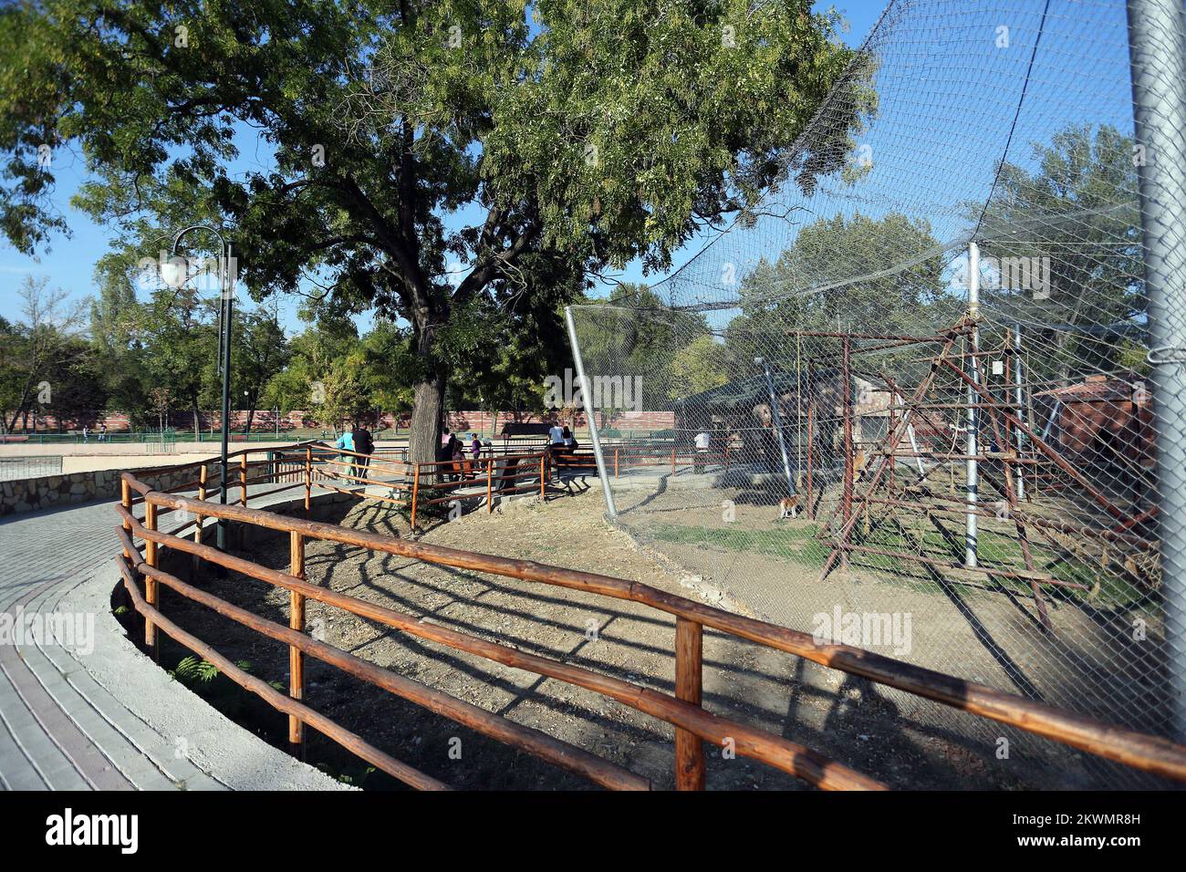 11.10.2012., Skopje, Macedonia - ZOO in Skopje was founded in 1926 by a ...