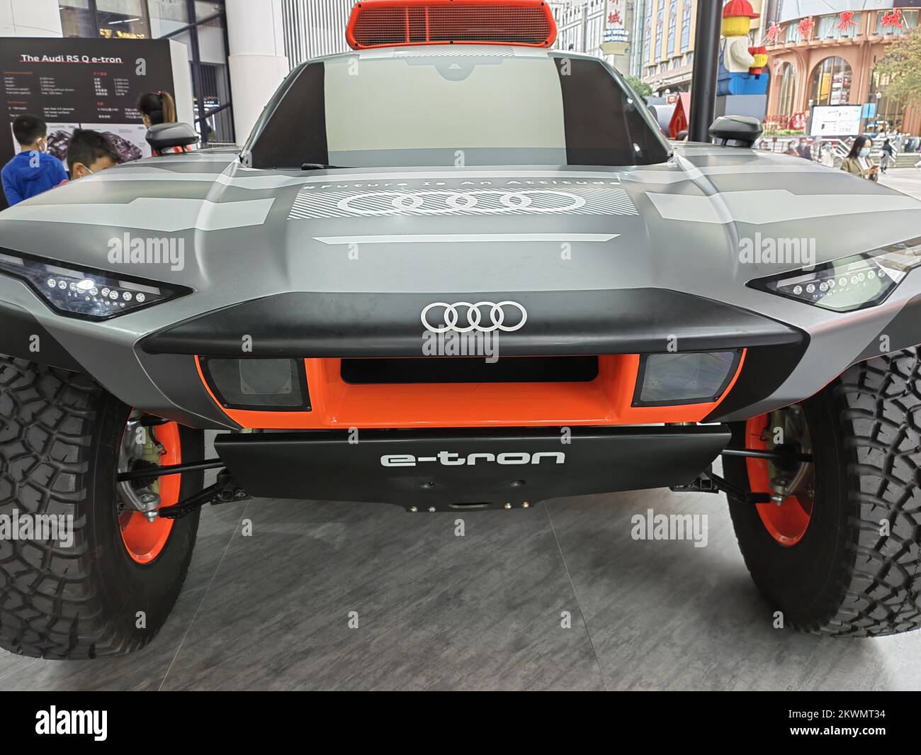 Audi RS Q e-tron make its debut in Shanghai, China, 27 November, 2022 ...