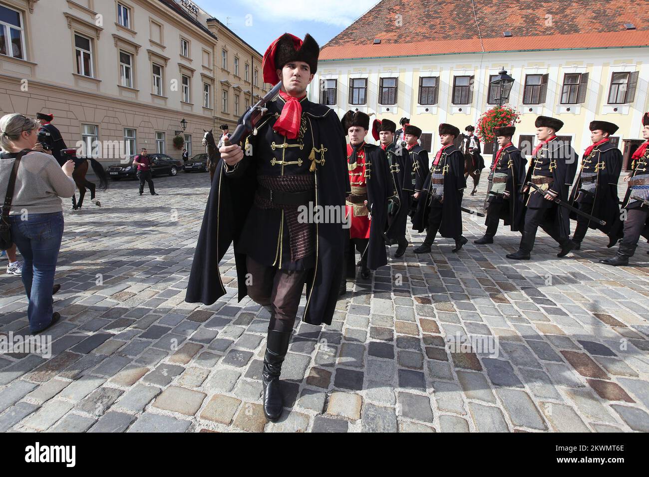 18.10.2012., Zagreb,Croatia - Croatia's International Day of the Cravat ...