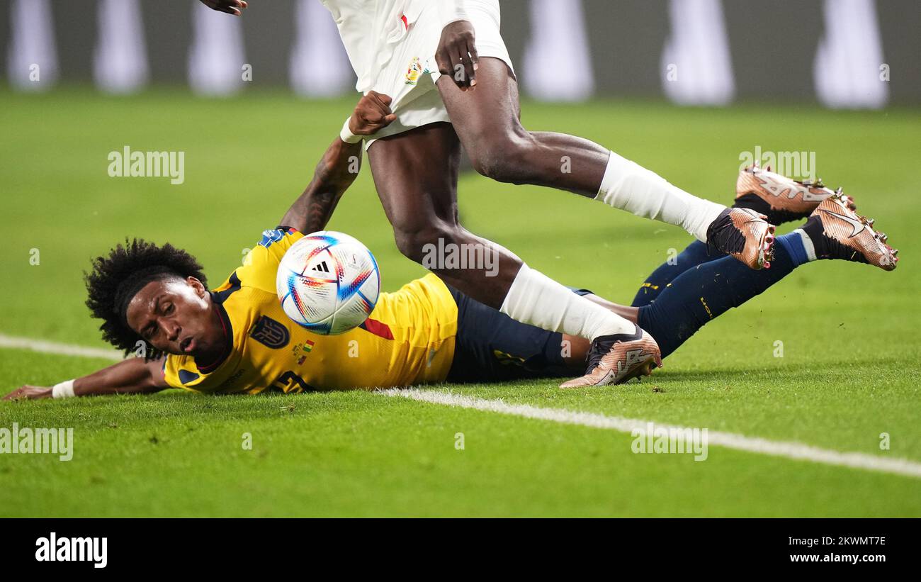 Angelo Preciado of Ecuador during the FIFA World Cup Qatar 2022 match ...