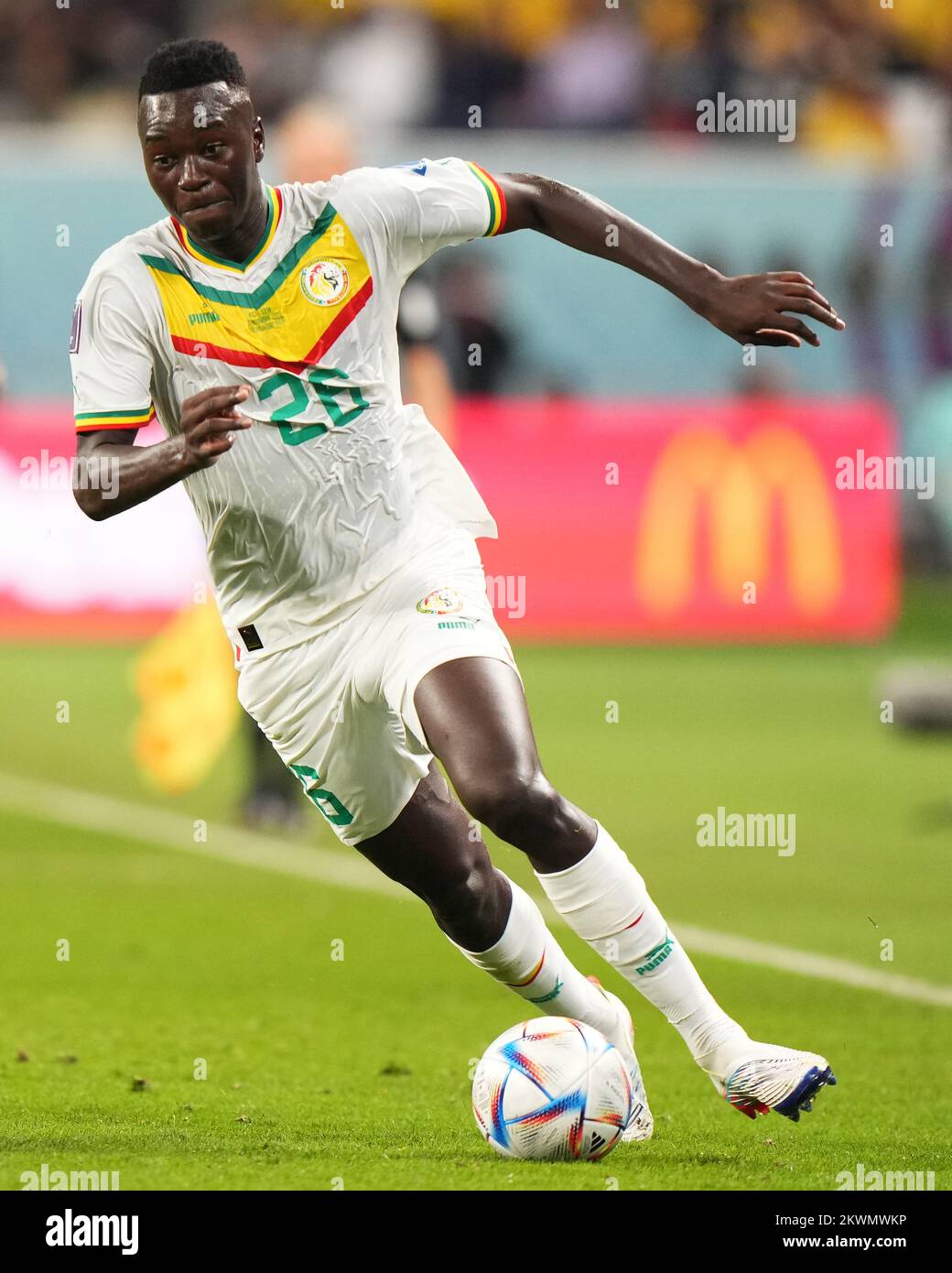 Pape Gueye of Senegal during the FIFA World Cup Qatar 2022 match, Group ...