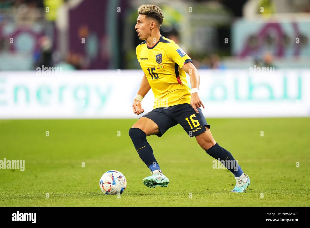 Jeremy Sarmiento of Ecuador during the FIFA World Cup Qatar 2022 match ...