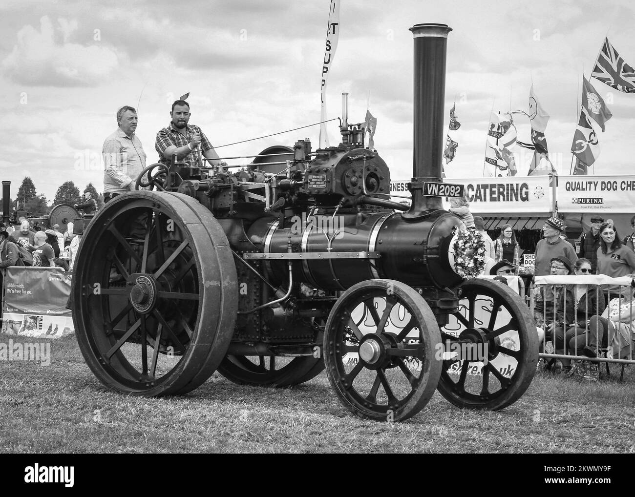 Miniature steam engines Black and White Stock Photos & Images - Alamy