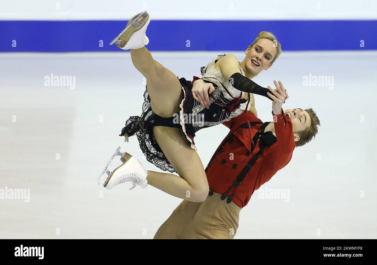 23.01.2013., Zagreb, Croatia - European Figure Skating Championships in ...