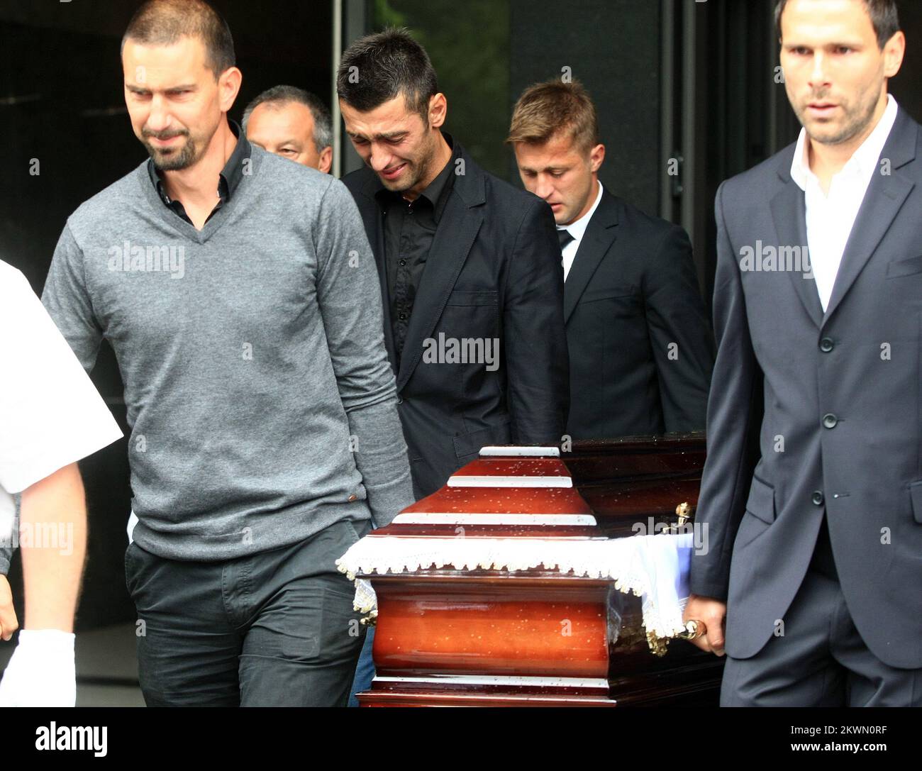 17.05.2013., Zagreb, Croatia - Funeral of Ivan Turina at the cemetery ...