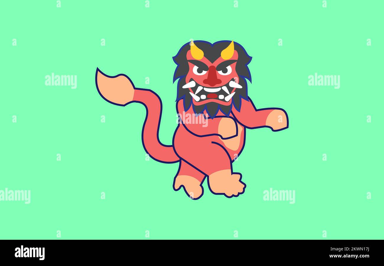 Screaming monster Stock Vector Images - Alamy