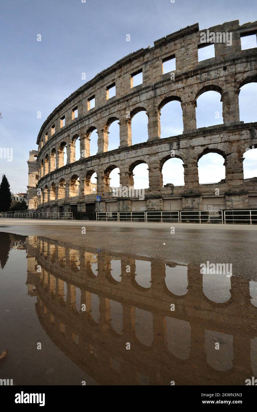 FILE PHOTO - Croatia as the 28th EU Member State Pula is best known for ...