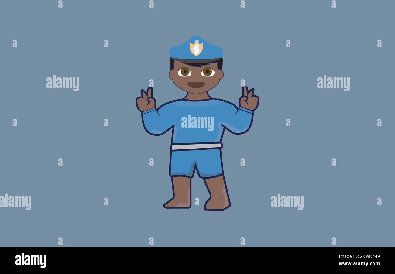 character of a man with sign Stock Vector Image & Art - Alamy