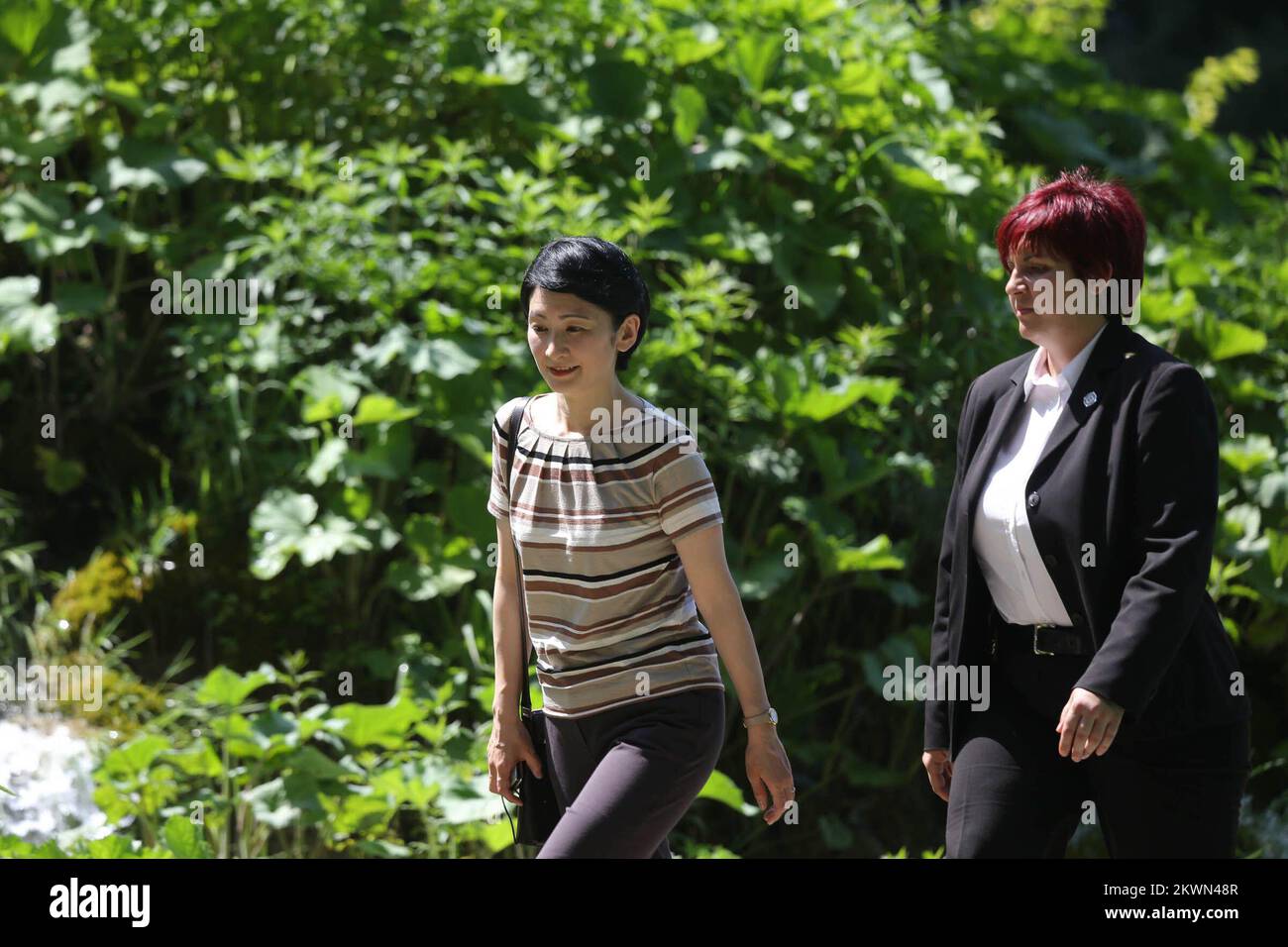 21.06.2013: Croatia, Plitvicka jezera: Their Imperial Highnesses ...