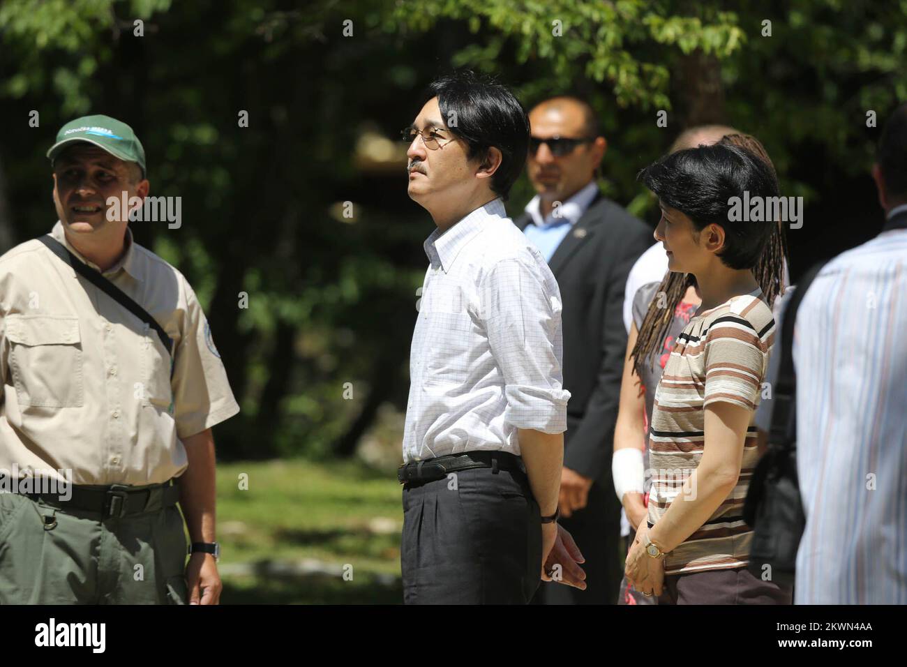 21.06.2013: Croatia, Plitvicka jezera: Their Imperial Highnesses ...