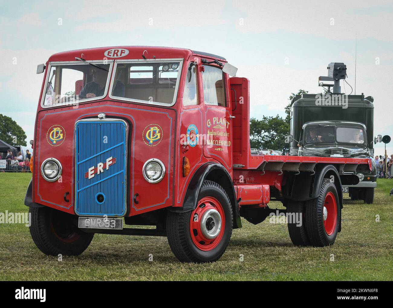 Commercial Vehicles at Smallwood Rally Stock Photo - Alamy