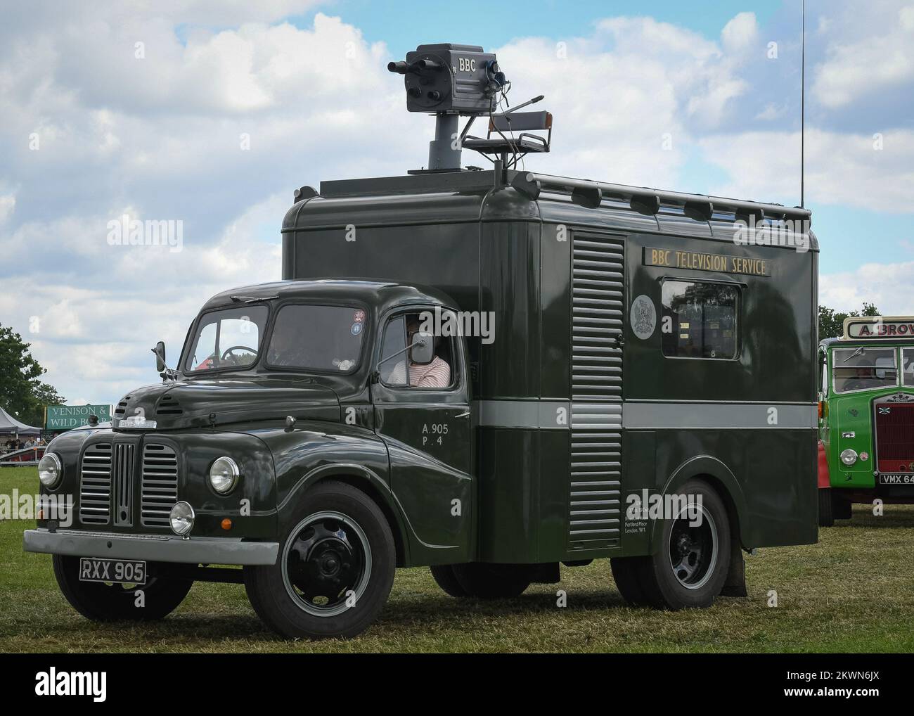 Commercial Vehicles at Smallwood Rally Stock Photo - Alamy