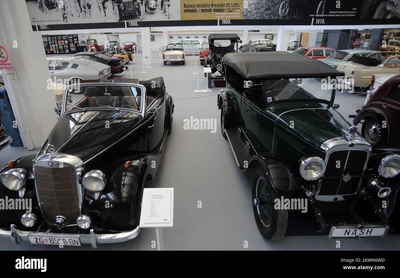 03.07.2013., Zagreb, Croatia - Museum of rare oldtimers owned by Ferdinand Budicki. Photo ...