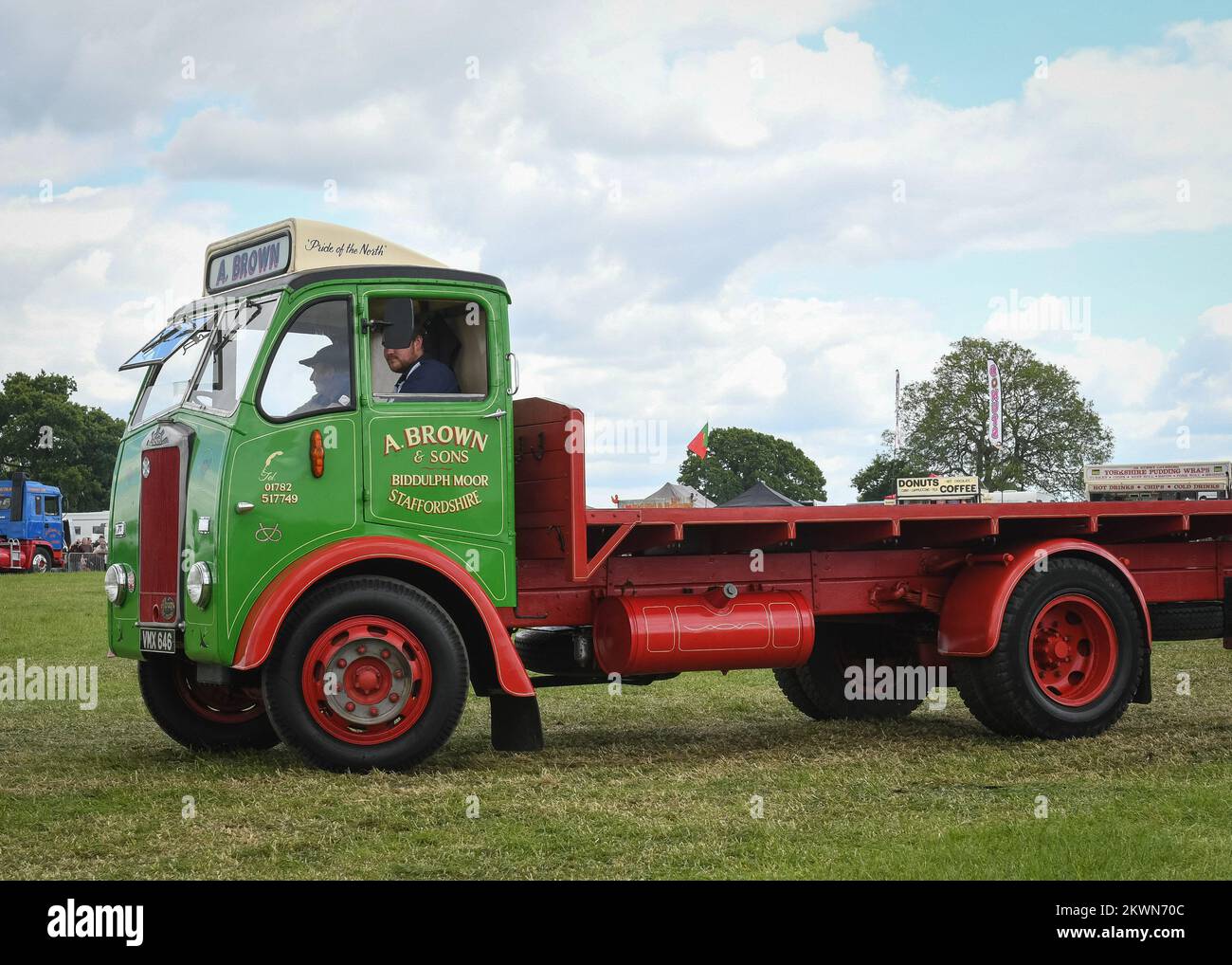 Commercial Vehicles at Smallwood Rally Stock Photo - Alamy
