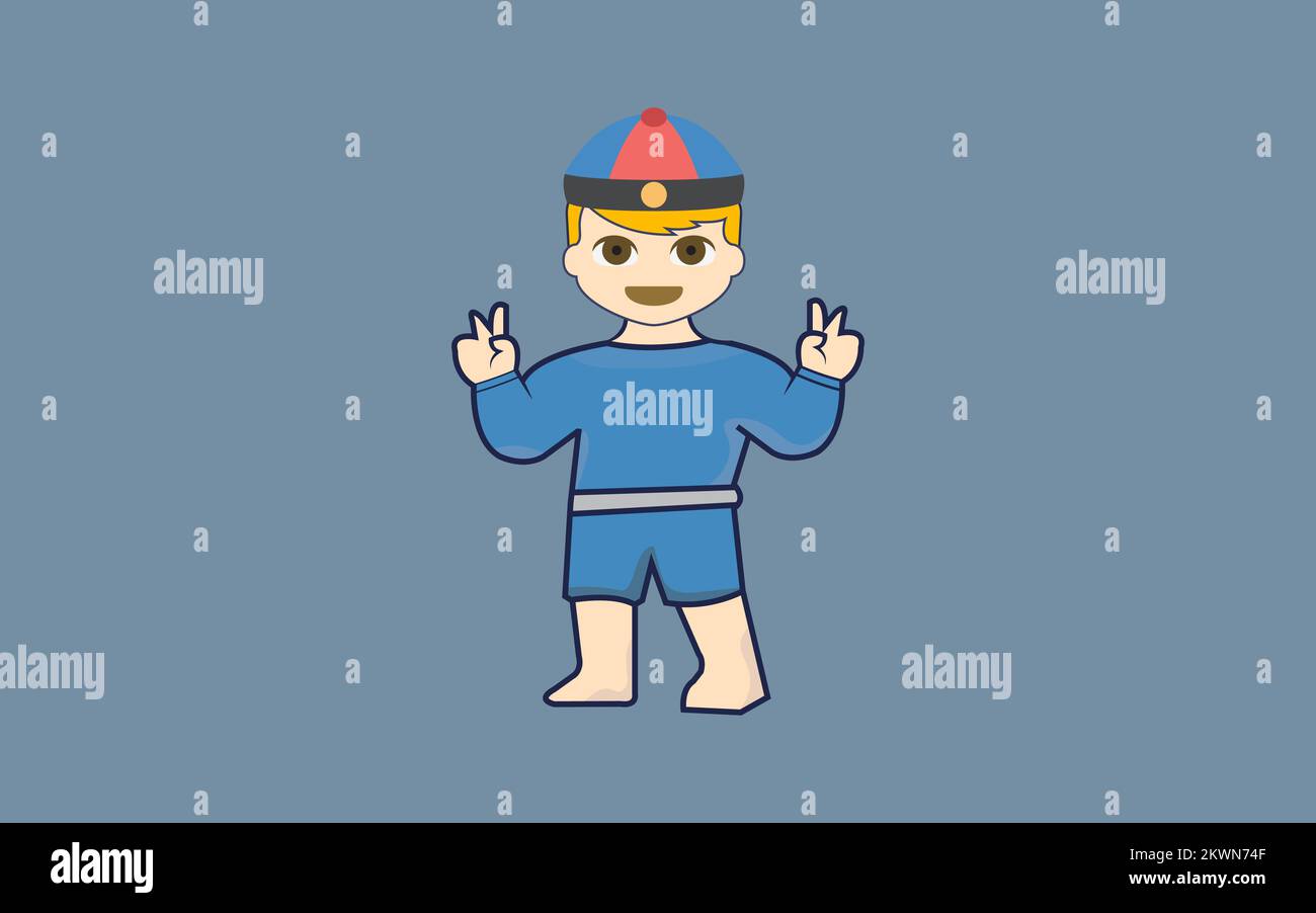 character of a man with sign Stock Vector Image & Art - Alamy