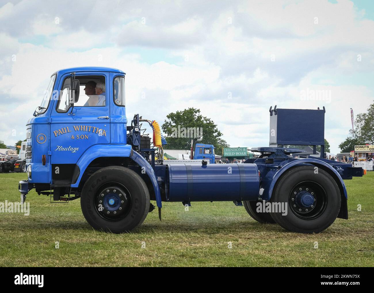 Commercial Vehicles at Smallwood Rally Stock Photo - Alamy