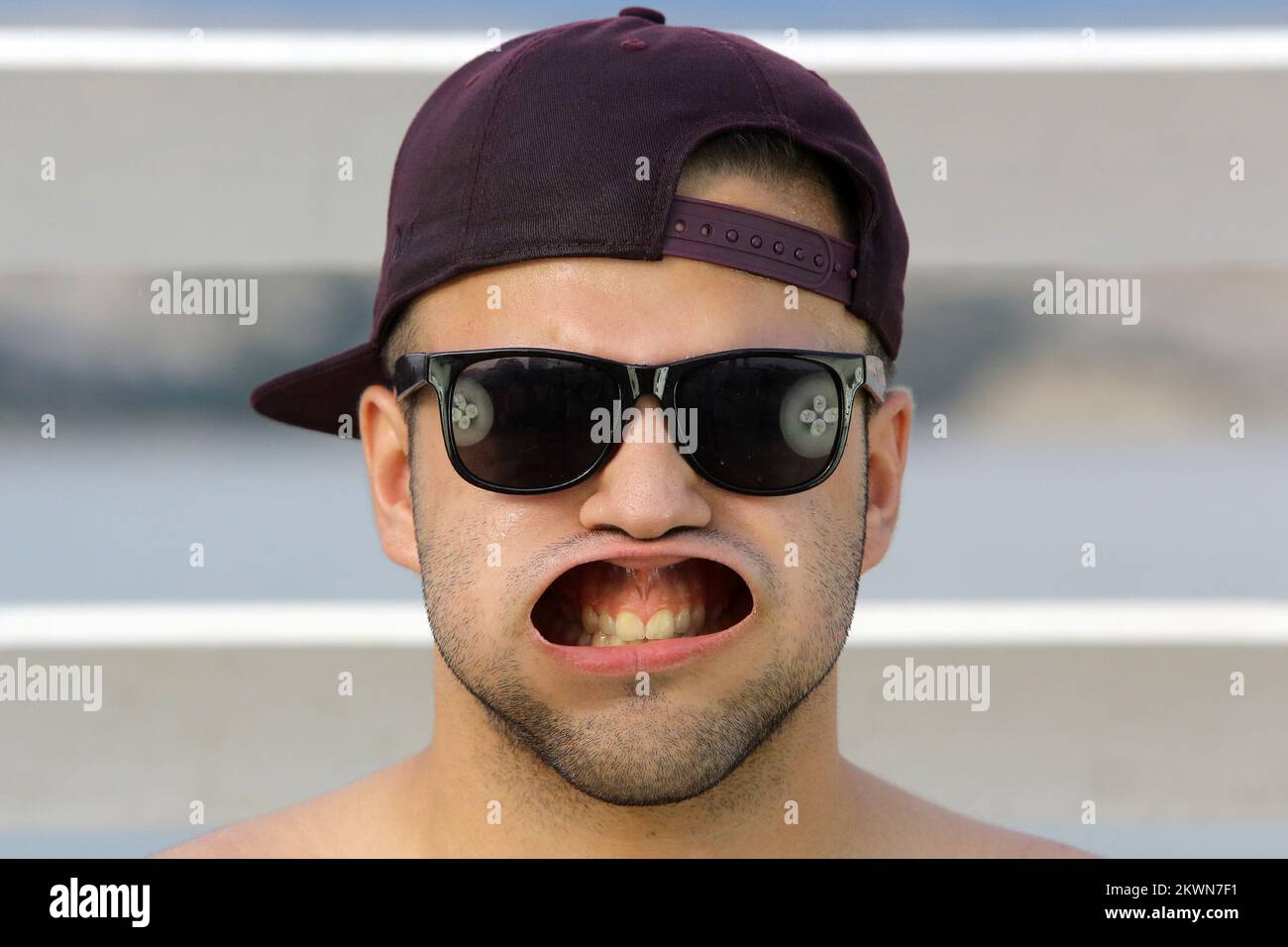 12.07.2013., Croatia, Island Pag, Zrce - The visitors of club Papaya ...