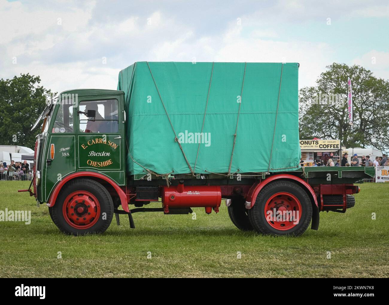 Commercial Vehicles at Smallwood Rally Stock Photo - Alamy