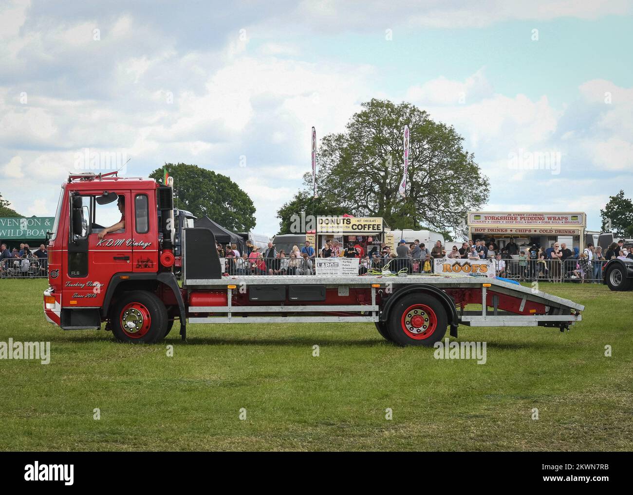 Commercial Vehicles at Smallwood Rally Stock Photo - Alamy