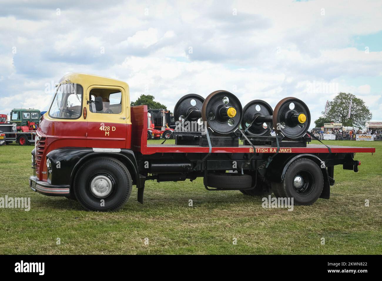Commercial Vehicles at Smallwood Rally Stock Photo - Alamy
