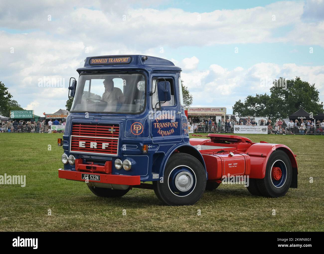 Commercial Vehicles at Smallwood Rally Stock Photo - Alamy