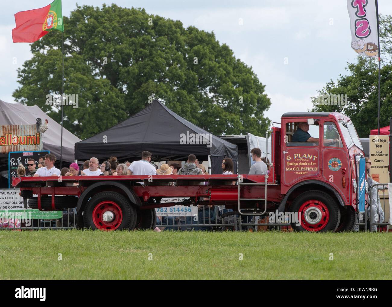 Commercial Vehicles at Smallwood Rally Stock Photo - Alamy