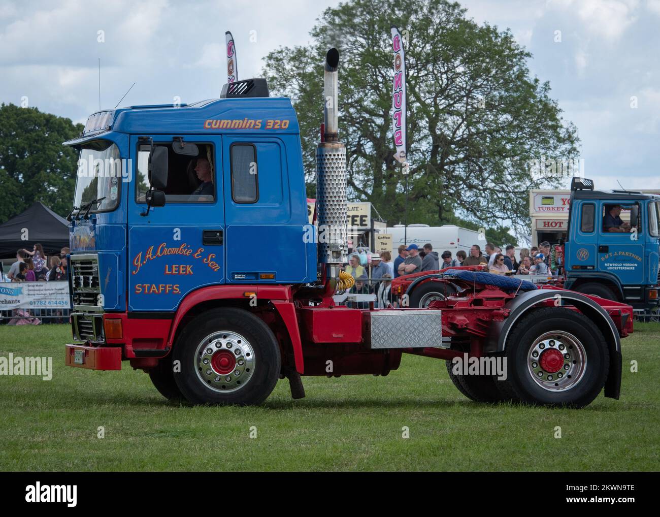 Commercial Vehicles at Smallwood Rally Stock Photo - Alamy