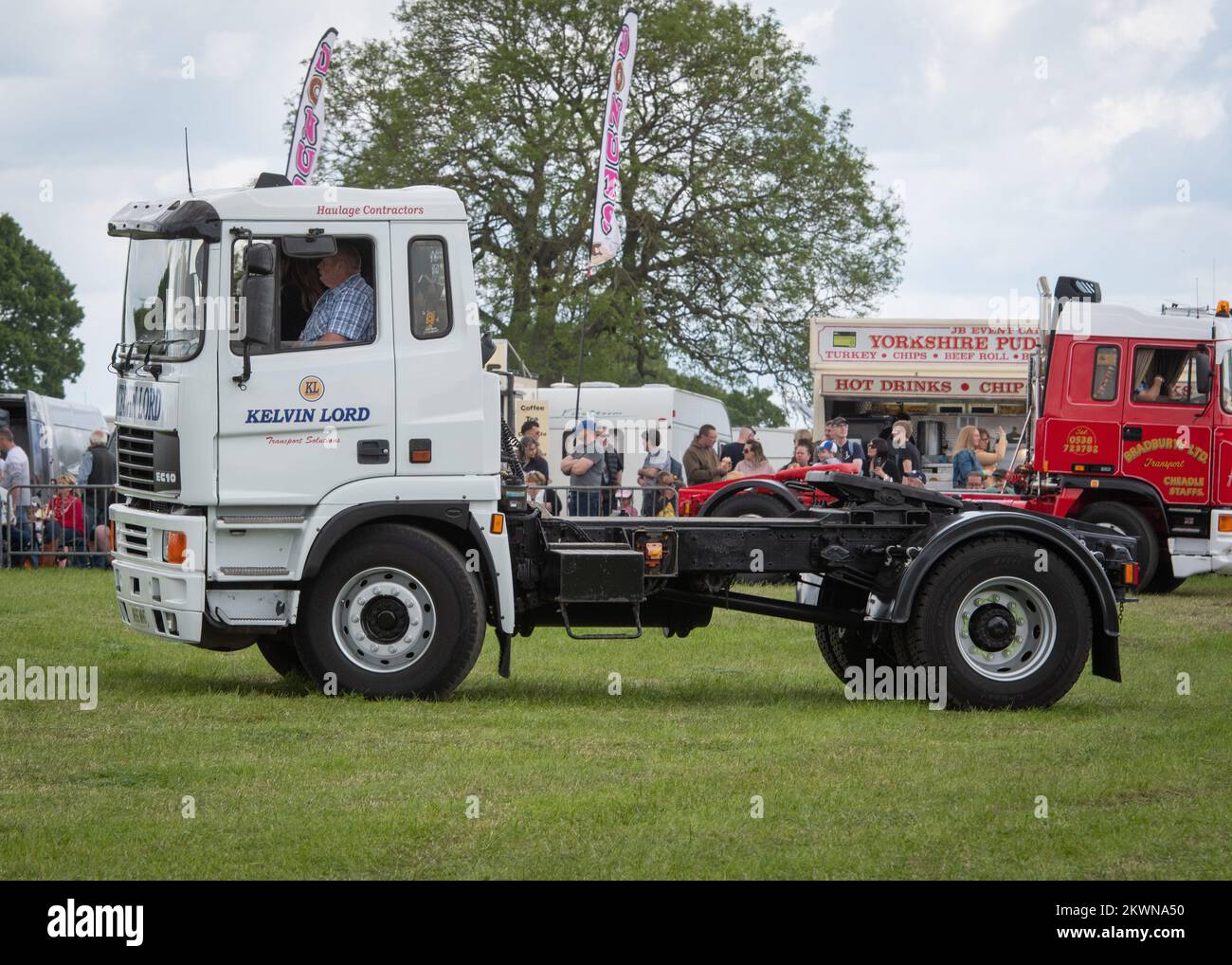 Commercial Vehicles at Smallwood Rally Stock Photo - Alamy