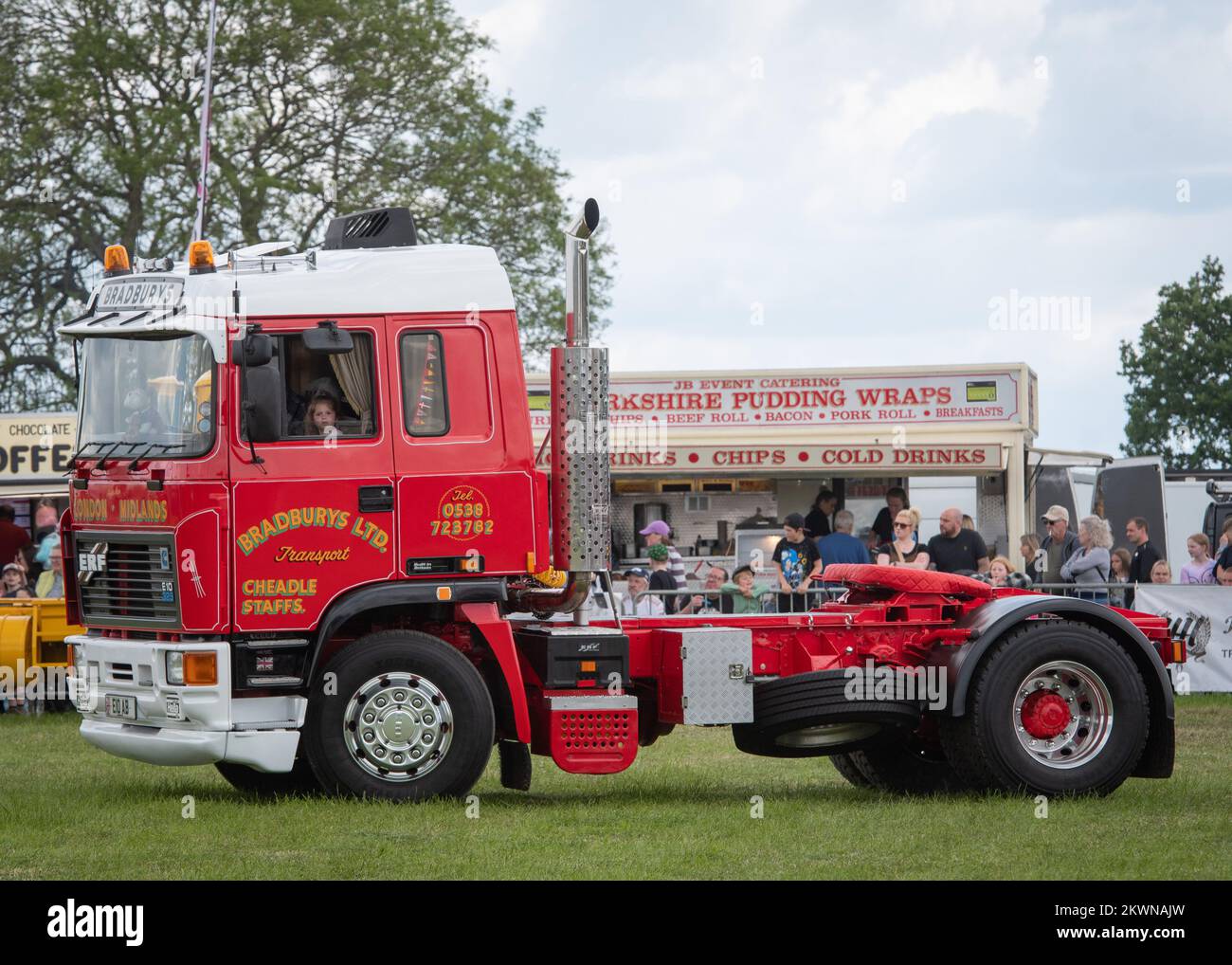 Commercial Vehicles at Smallwood Rally Stock Photo - Alamy