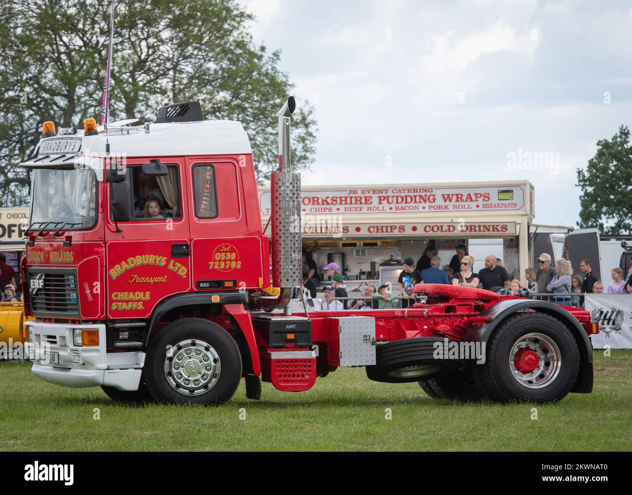 Commercial Vehicles at Smallwood Rally Stock Photo - Alamy