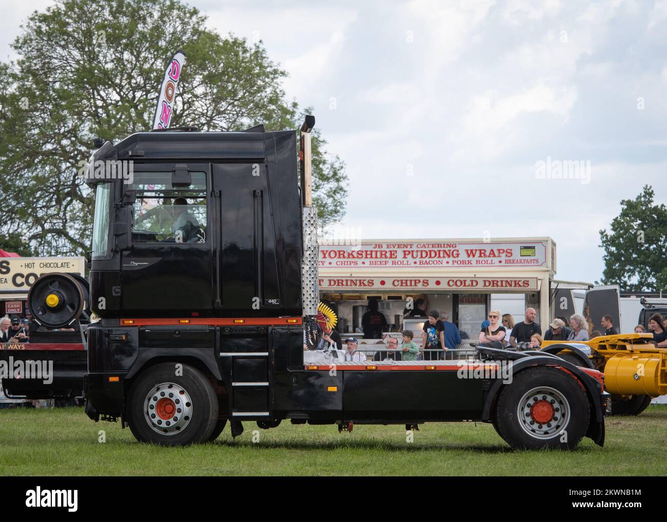 Commercial Vehicles at Smallwood Rally Stock Photo - Alamy