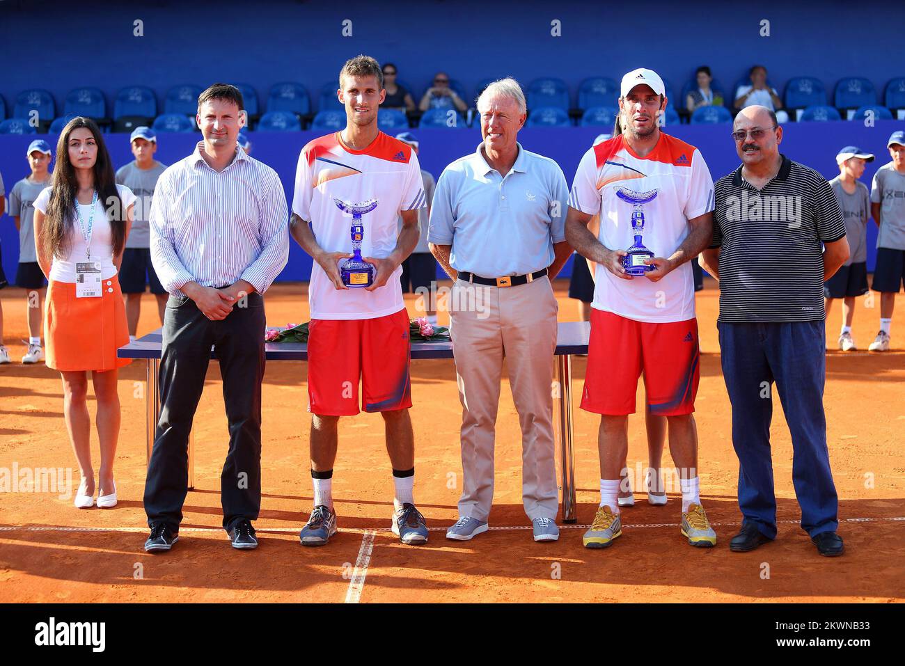 07/27/2013., Umag - 24th Vegeta Croatia Open tennis tournament. Finale ...
