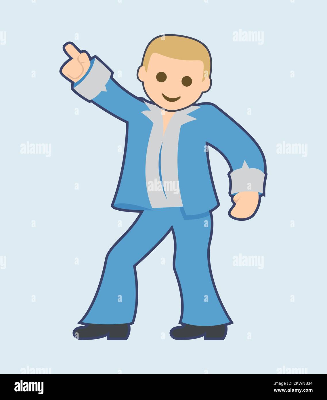 character of a man with sign Stock Vector Image & Art - Alamy