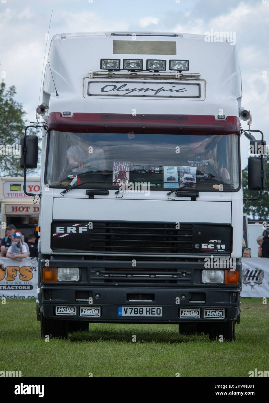 Commercial Vehicles at Smallwood Rally Stock Photo - Alamy