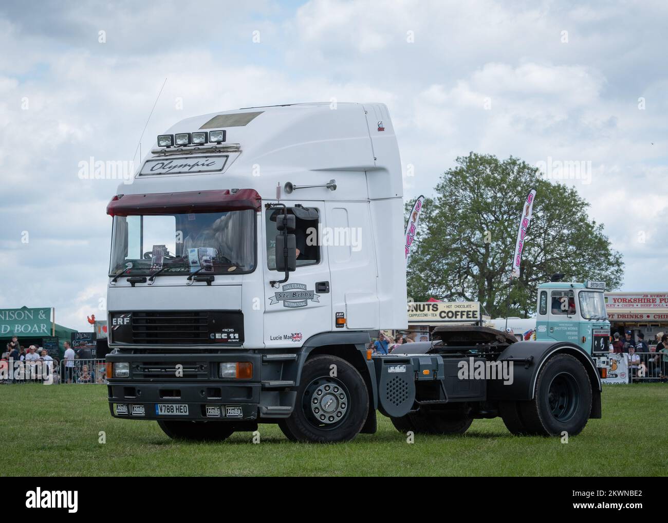 Commercial Vehicles at Smallwood Rally Stock Photo - Alamy