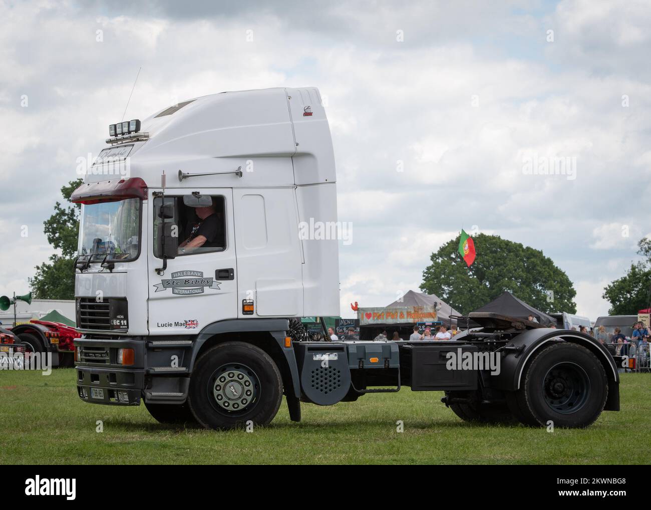 Commercial Vehicles at Smallwood Rally Stock Photo - Alamy