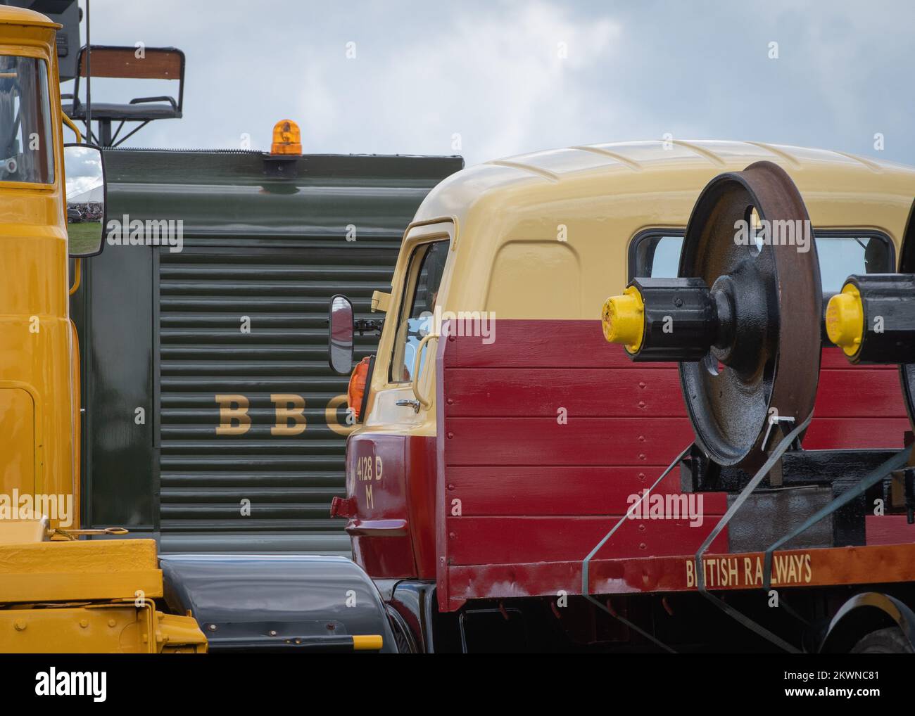Commercial Vehicles at Smallwood Rally Stock Photo - Alamy