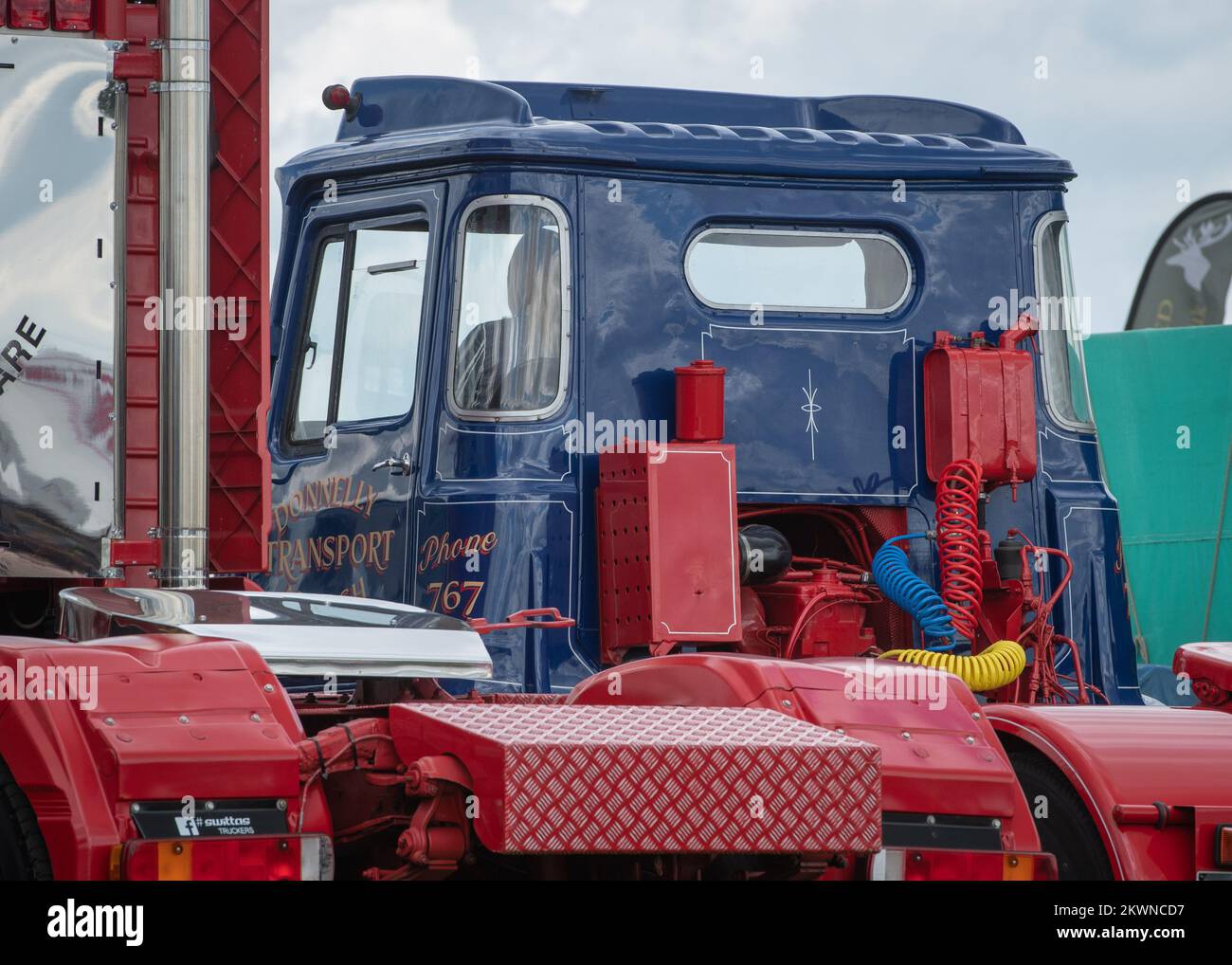Commercial Vehicles at Smallwood Rally Stock Photo - Alamy