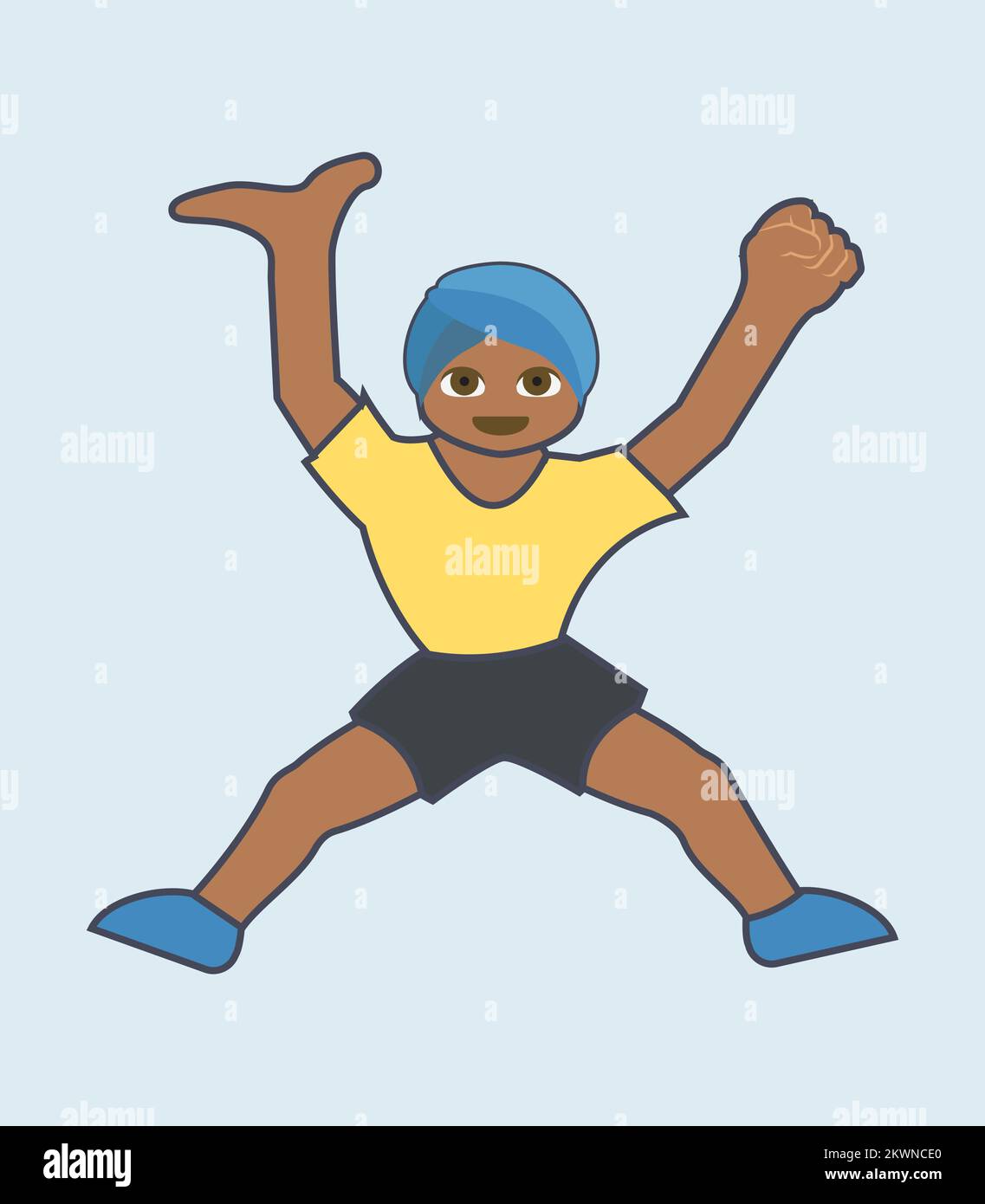 character of a man with sign Stock Vector Image & Art - Alamy