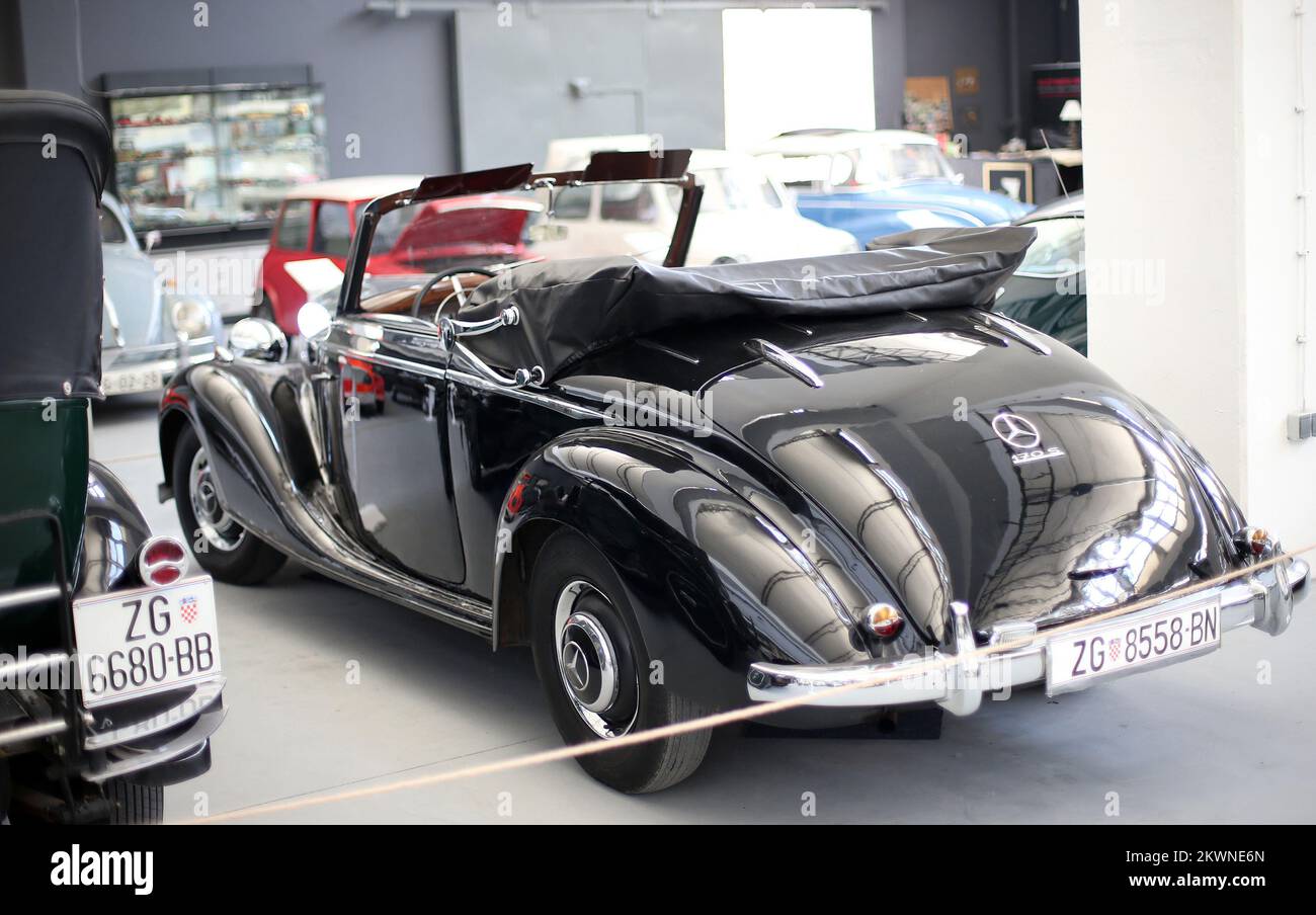 07.08.2013., Zagreb - A recently opened museum car Ferdinand Budicki ...