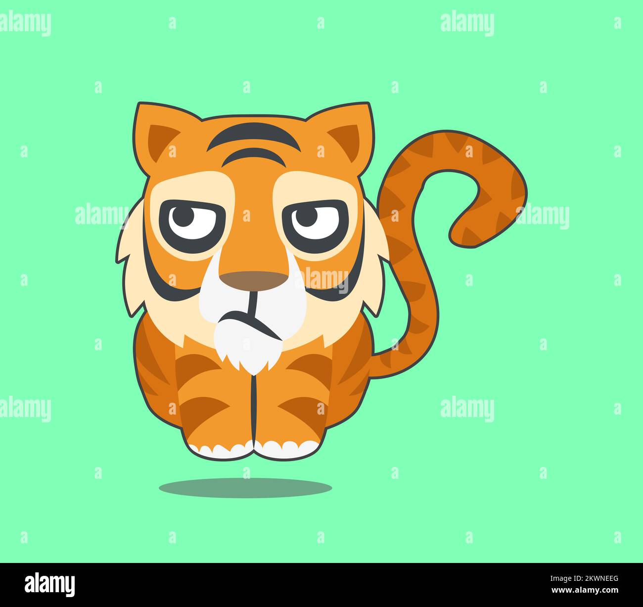 Set vector images of tigers pro Stock Vector Image & Art - Alamy