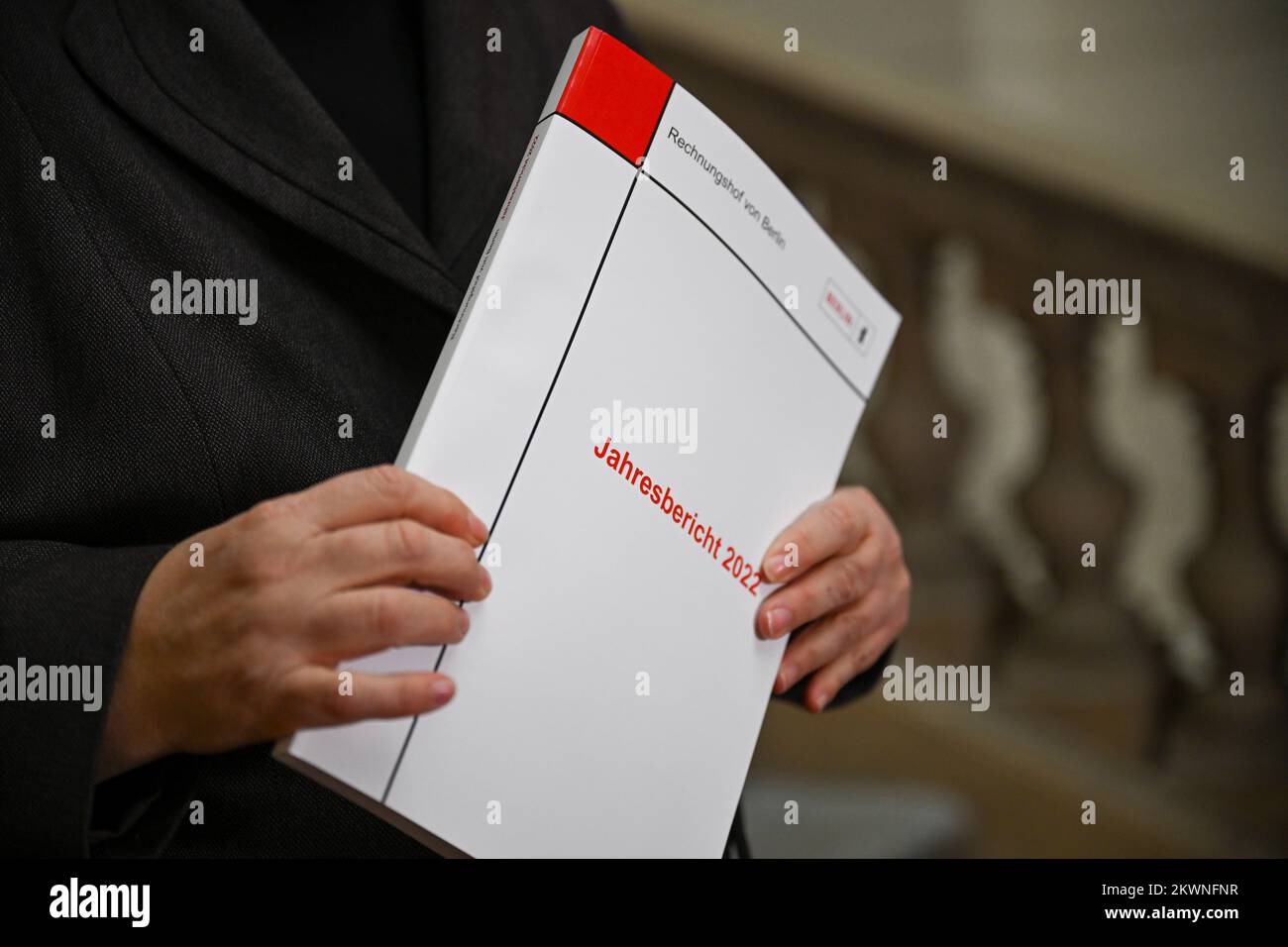 Berlin, Germany. 30th Nov, 2022. The 2022 Annual Report of the Berlin ...